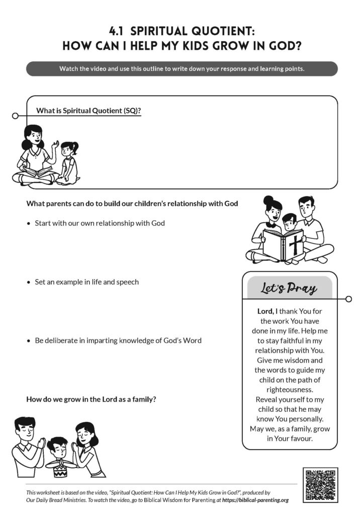 Spiritual Quotient: How Can I Help My Kids Grow in God? — Biblical ...